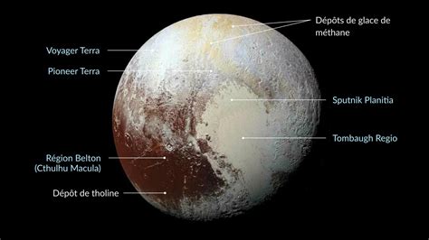 Surface De La Planète Pluton Pluton Planète Naine Comprendre