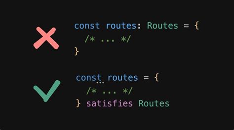 👾 Reme L On Linkedin Better Configuration In Typescript With The `satisfies` Operator