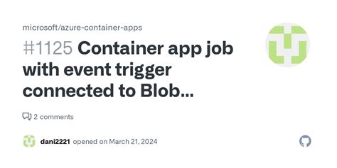 Container App Job With Event Trigger Connected To Blob Storage Queue Breaks Connection If Queue