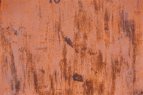 Premium Photo Orange Rust Texture On The Wall