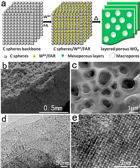 A Schematic Procedure For The Formation Of The 3d Sheeted Porous Download Scientific Diagram