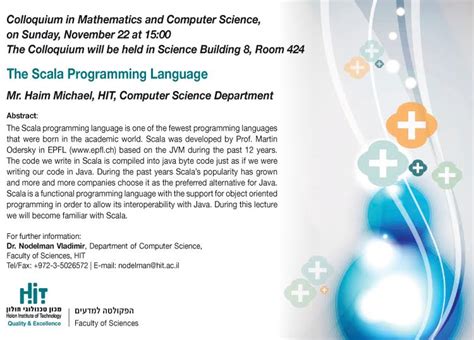 The Scala Programming Language Colloquium Life Michael Blog