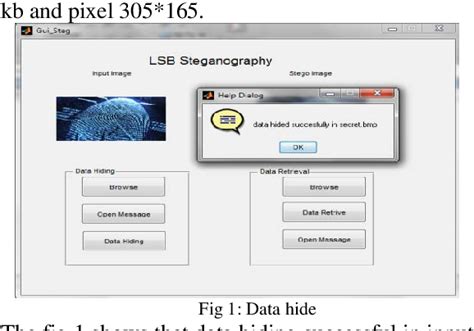 Figure 1 From Lsb Data Hiding Technique In Various Sizes Of Digital Images Using Gui Interface