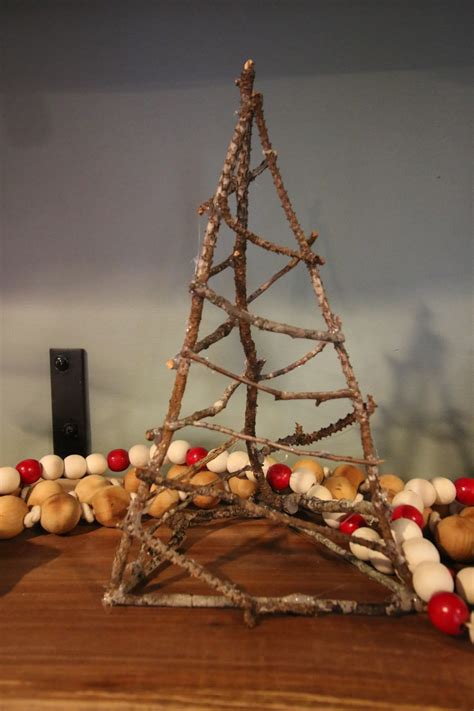 How To Make Diy Twig Christmas Trees