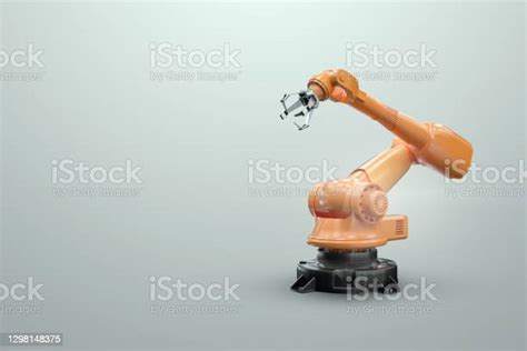 공장에서 로봇 팔 조작기 산업 자동화 기술 Iot 기술 개념 스마트 팩토리 디지털 제조 운영 3d 렌더링 3d 일러스트레이션 3차원 형태에 대한 스톡 사진 및 기타 이미지