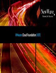 Vmware Presentation Pptx VMware Cloud Foundation VCF VCF Componen Ts Server Virtualization