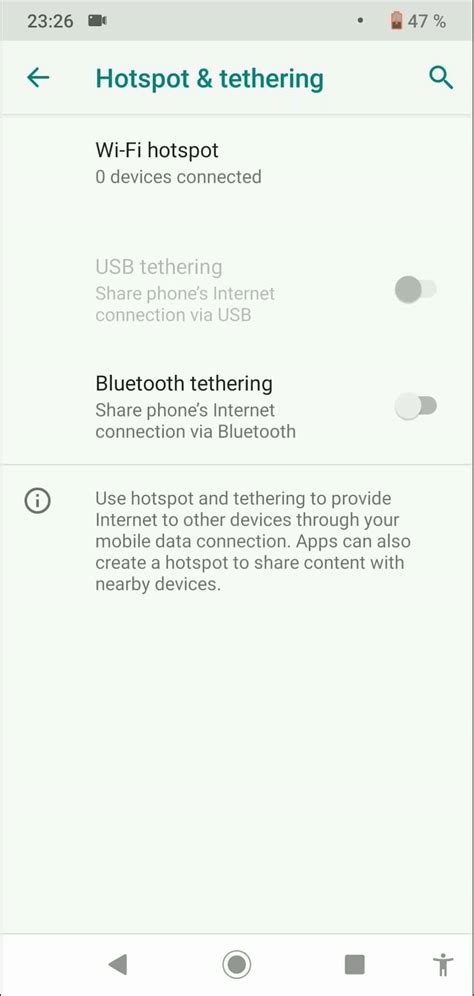 Bluetooth Tethering Android 9 Manual Techbone