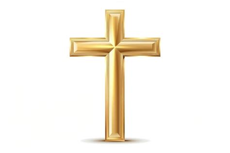 Premium Photo Cross Icon Christianity Religion Symbol Christian Sign