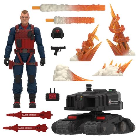 G I Joe Classified Series 6 Inch Scrap Iron And Anti Armor Drone Action