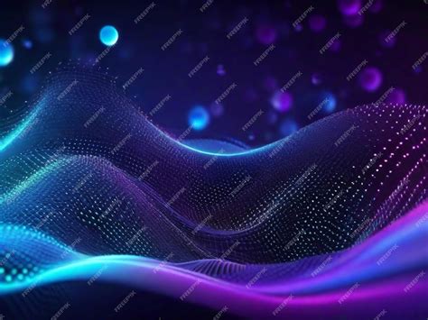 Premium Ai Image Abstract 3d Background Technology Digital Wave Background Concept