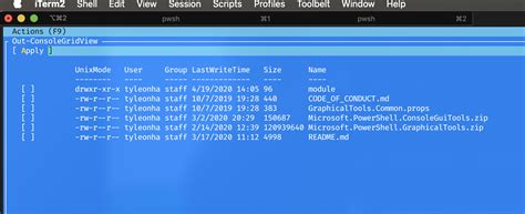 Apply Button Is On The Left On Non Windows Issue Powershell Consoleguitools Github