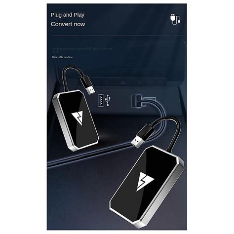 2 In 1 Wireless Carplay Android Adapter Usb Wireless Adapter Car