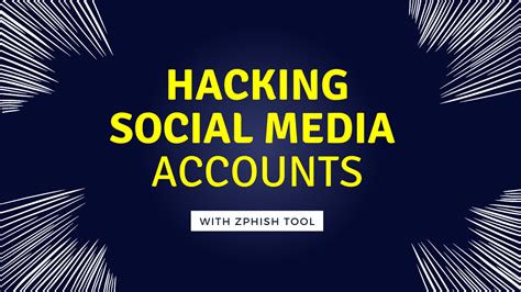 Hacking Social Media Accounts With Zphisher