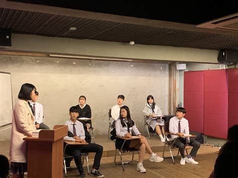 본스타 일요중등반 장면발표회 일요중등반 친구들이 본스타트레이닝센터 연기학원 보컬학원