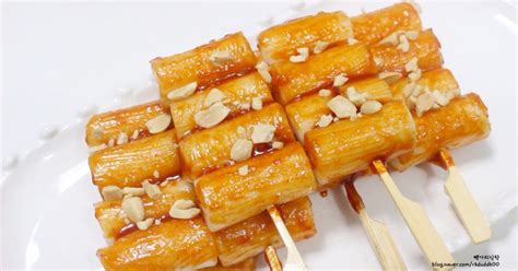 가래떡 떡꼬치 만들기 맛있는 소스레시피 알려드려요