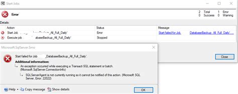 Sql Server Agent Job Impacted After Hiding The Instance And