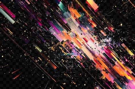 premium psd glitch game poster with distorted graphics and abstract