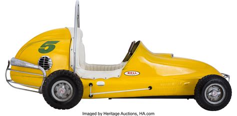 Circa 1959 Moss Midjet Half Midget Race Car Miscellaneous Lot