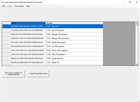 ivanti automation dispatcher webapi tool automated vision