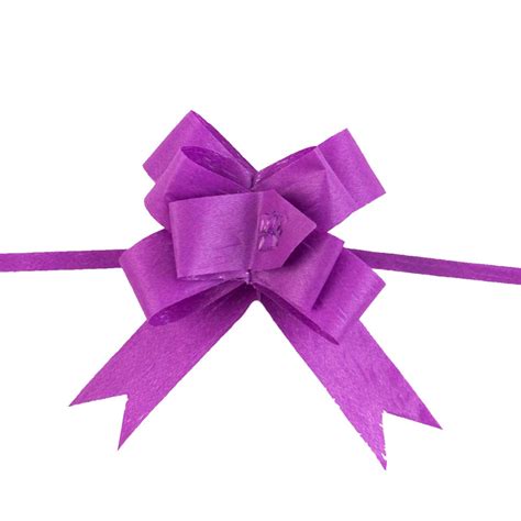 Moño Decoracion 50 Pzas Morado Mini Celosa Celomagico