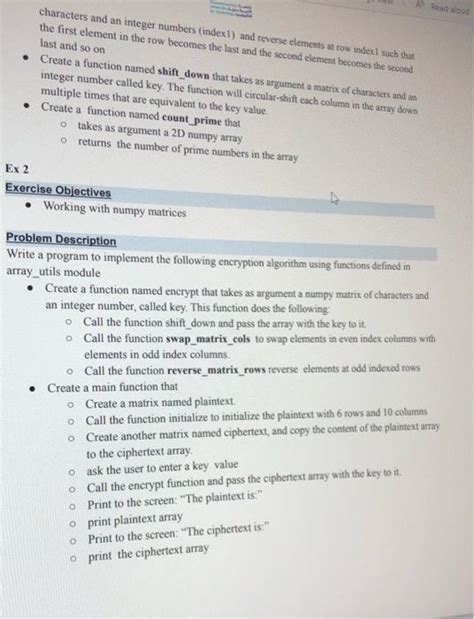 Solved Problem Description Create A Python Module Named Chegg