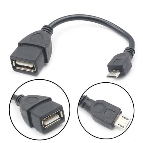 Otg кабель Micro V8 To Usb цена характеристики Dellta Computer