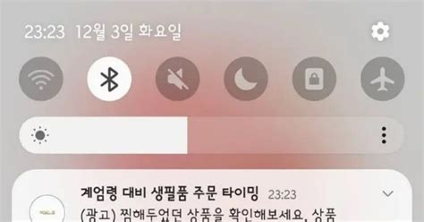 계엄령 대비 생필품 주문 타이밍 쇼핑몰 광고 알림 논란