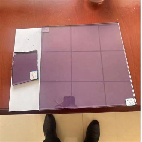 Violet Color Architectural Flat Glass Hhg Glass