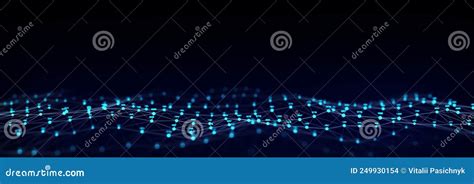 A Wave Of Cybersecurity Data Algorithms Binary Code Data Transfer