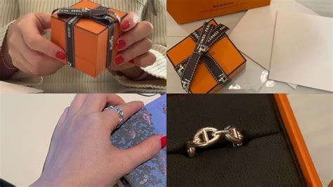 에르메스 샹달링 언박싱에르메스반지샹달링샹달샹달반지에르메스hermes Youtube