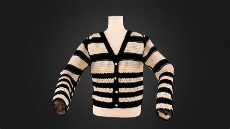 에잇세컨즈 스트라이프 니트 세트 8 Seconds Striped Knit Set Download Free 3d Model