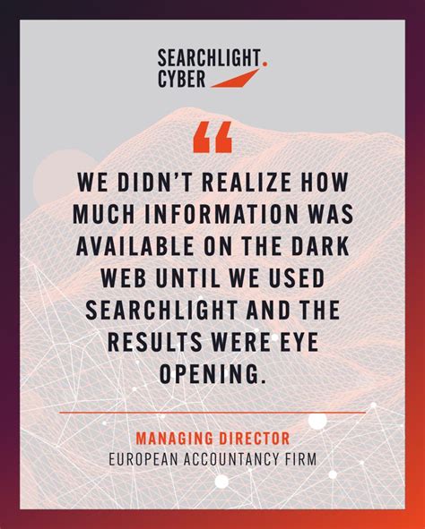 Darkweb Cybersecurity Darkwebintelligence Searchlight Cyber