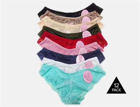 55 Off 12 Pack Tracy Lace Bikini Panties 20 Shipped