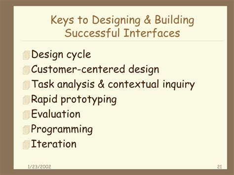 ppt introduction to the design prototyping and evaluation of human computer interfaces cs 160