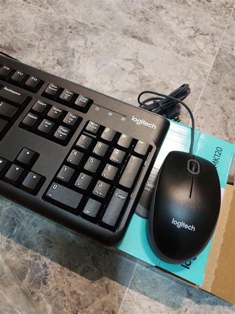Logitech Mk120 Keyboard Set Computers And Tech Parts And Accessories Computer Keyboard On Carousell