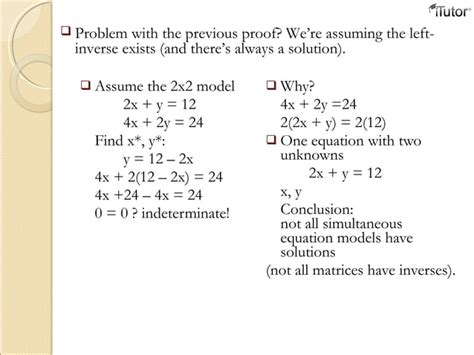 Linear Algebra And Matrix PPT Physics Science