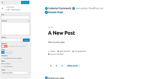 Codestar Framework