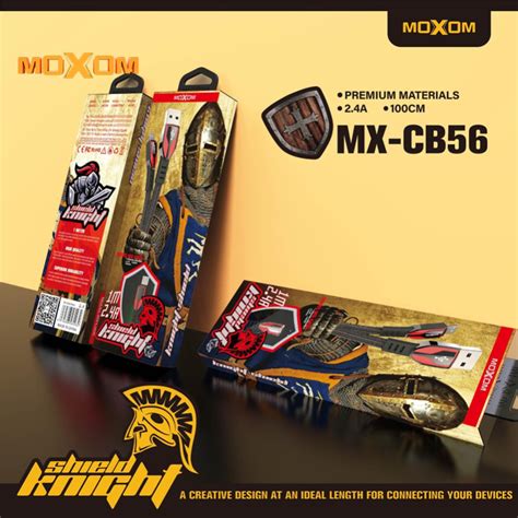 Moxom Fast Charging Cable 24a Knight Shield Design Mx Cb56 In Fast