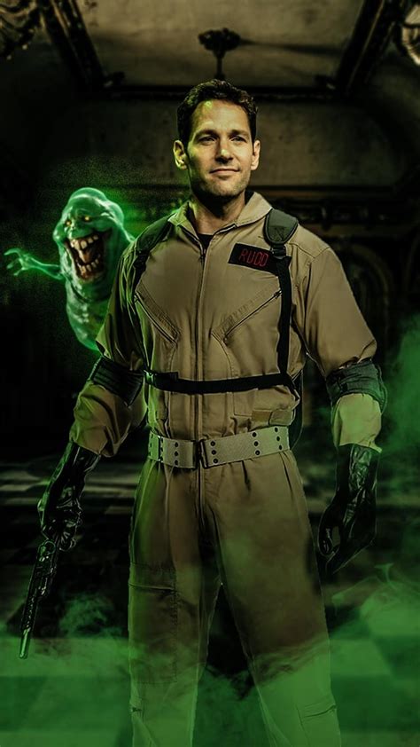 Just A Little Concept Art I Made Of Paul Rudd In A Ghostbusters Uniform