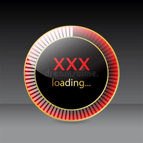 Progettazione Del Preloader Per Xxx I Siti Web Illustrazione Vettoriale Illustrazione Di