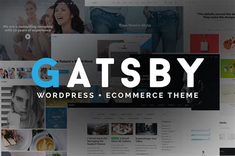 Gatsby Wordpress Ecommerce Theme Wp Themes Ft Agency And Consulting Envato Elements
