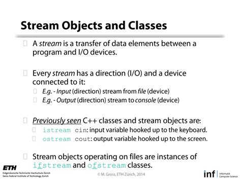 Ppt Stream Objects And File Io In C Powerpoint Presentation Free Download Id9169983