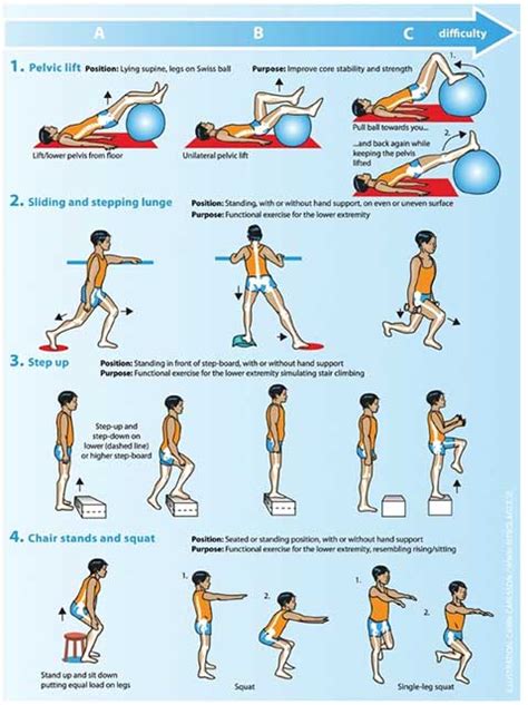 Exercises For Knee Pain Nhs Exercises For Osteoarthritis Of The Knee