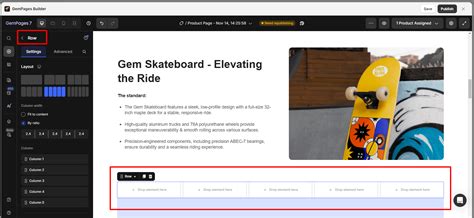 How To Create 5 Column Grid With Row Or Carousel Element Help Center