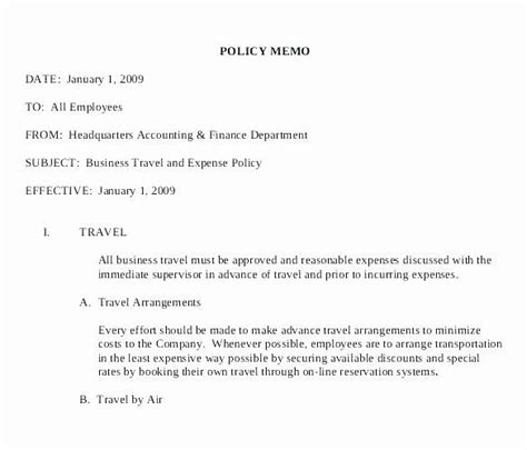 Apa Memorandum Format Example Financial Report