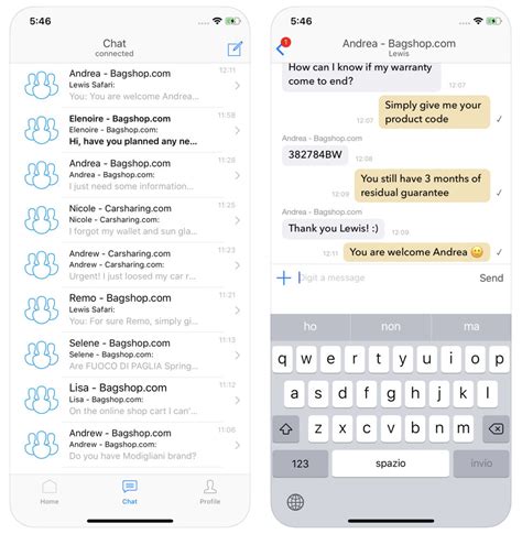 GitHub Tiledesk Tiledesk Ios App Tiledesk IOS App Allows Agents To Chat With Visitors