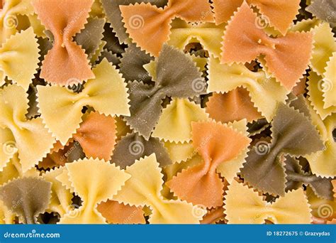 Multi Colored Italian Macaroni Stock Image Image Of Cuisine Dieting 18272675