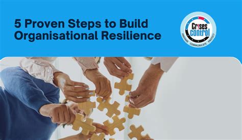 Organisational Resilience 5 Proven Steps That Will Help You