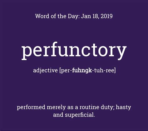 Clipart That Describes The Word Perfunctory Odinkruwherrera