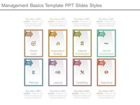 Management Basics Template Ppt Slides Styles